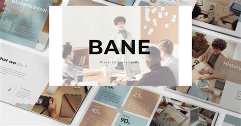 Bane Шаблон презентаций для бизнеса Powerpoint Шаблоны презентаций Включая графический и