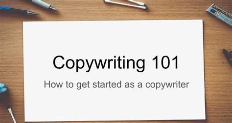 Online Course Copywriting 101 How To Get Started As A Copywriter From Skillshare Class Central