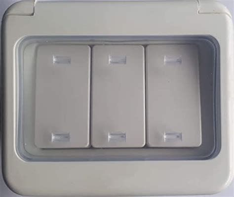 Legrand Plexo Box 3 Module Waterproof Enclosure With 16a Switch And Socket Combi Box Amazon