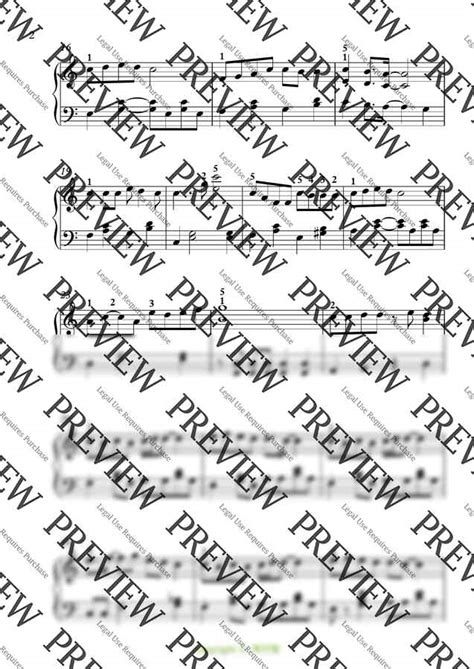 악보 시크릿 쥬쥬 치링치링 오프닝 다장조 쉬움 By 제이쌤