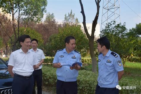 【安徽振升保安集团】巢湖经开区公安分局局长李红权等一行来集团实习实训基地慰问培训辅警学员张彬