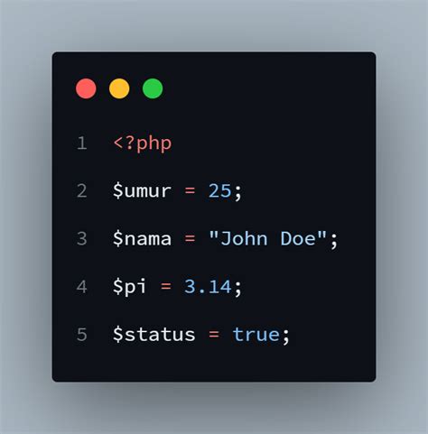 Mengenal Variabel Dalam Php Ahmad Sirojuddin Kamil