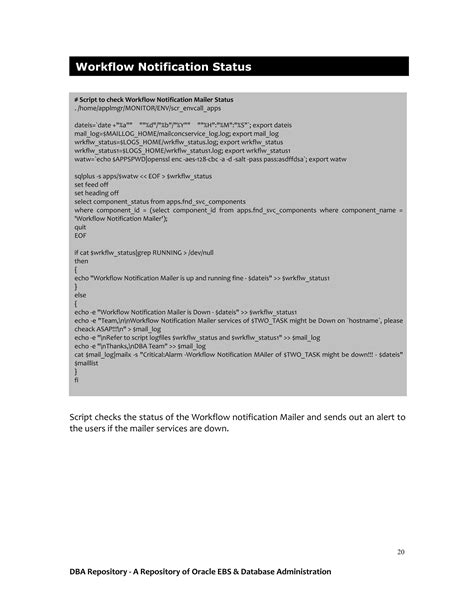 Shell Scripts For Oracle Database And E Business Suitepdf