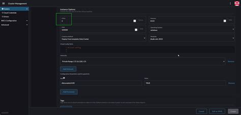 VSphere CPU Value Changes To Default When Other Values Are Changed