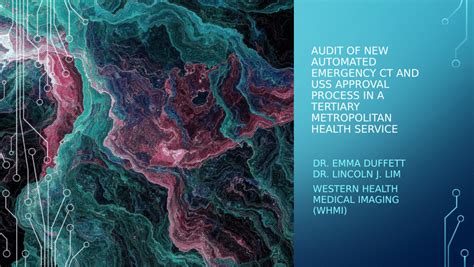 Pdf Audit Of New Automated Emergency Ct And Uss Approval Process In A