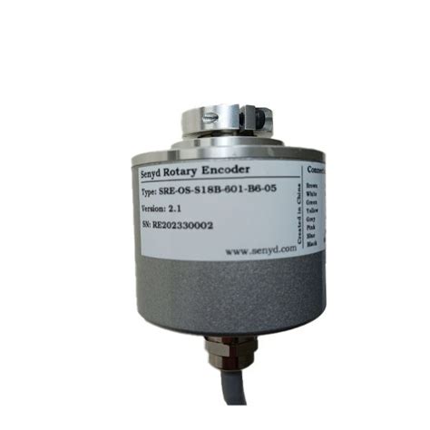 Absolute Rotary Encoder With Ssi Analog Modbus Rs485 Canbus Biss