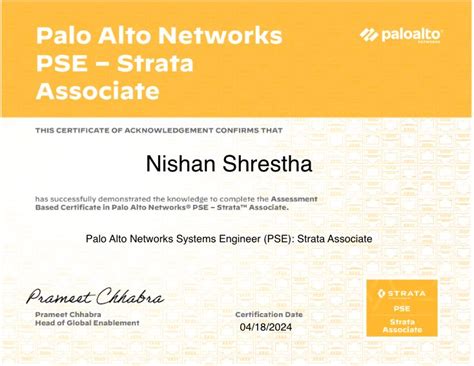 Nishan Shrestha On Linkedin Thanks Palo Alto Networks