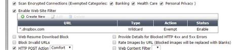 block with web filtering and ssl ssh inspectio fortinet community