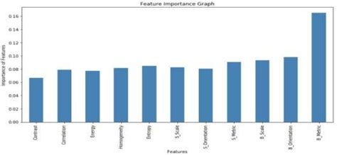 Feature Importance Histogram For Random Forest Classifier Where B And S Download Scientific