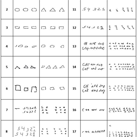 Example Of All Tasks For Asd And Non Asd Subjects Download