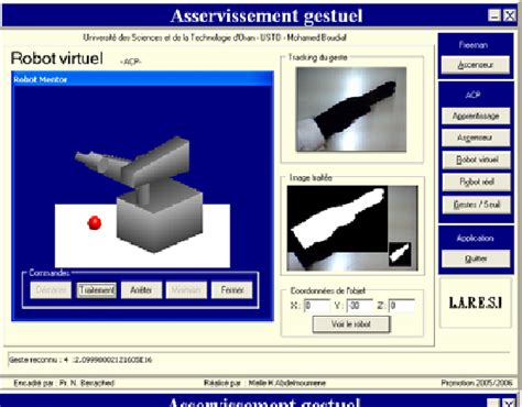 Figure 5 From Design Of A Gestual Servoing Interface In Telerobotics Semantic Scholar