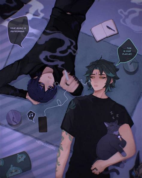 Scara And Xiao By Shoyohinata4life On Deviantart