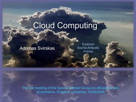 Cloud Computing Introduction Ppt
