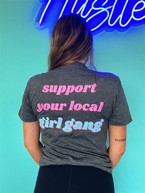 Sale Support Your Local Girl Gang Arieyl Merch