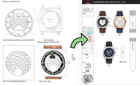 Custom Watch Design Service Ops Watches