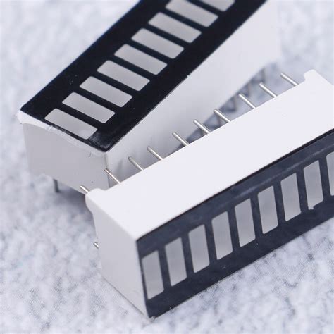 2pcs 10 Segment Full Color Led Bargraph Licht Disp Grandado