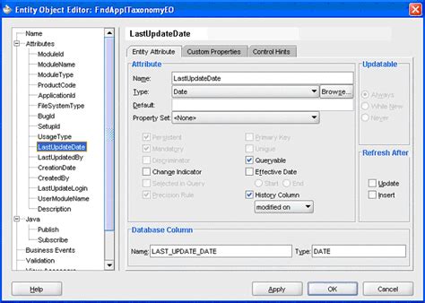 Using Fusion Middleware Extensions For Oracle Applications Base Classes 11g Release 1 11115