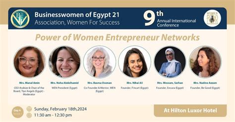 Looking Forward To Talk About The Power Of Women Entrepreneurs Networks And How They Can Be