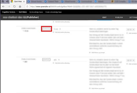 How Is It Possible To Get The Iscontextonly Tag From Microsoft Qna