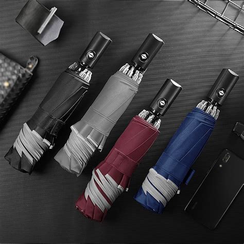 Automatic Umbrella Brand Rain Umbrellas Men Women Vicedeal