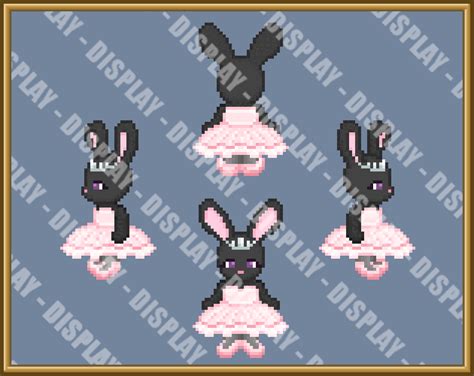 Ballerina Bunnies Pixel Asset Pack By Pop Shop Packs