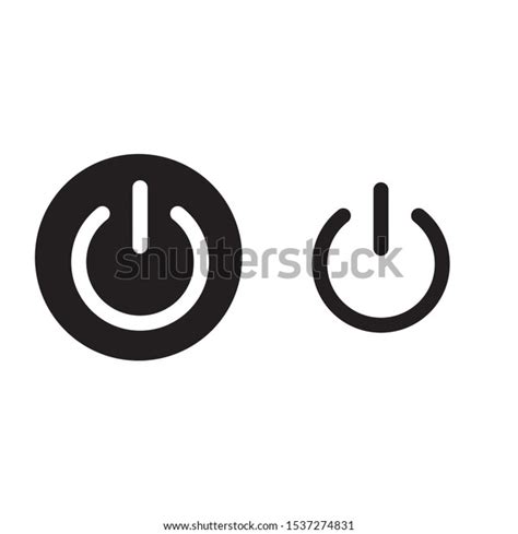 Push Button Iconilustration Vector Stock Vector Royalty Free 1537274831 Shutterstock