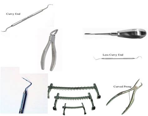Dental Instruments — Printable Worksheet