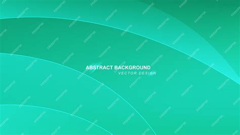 Premium Vector Abstract Background With Gradient Curve Shapes