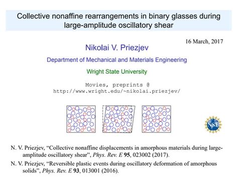 collective nonaffine rearrangements in binary glasses during large