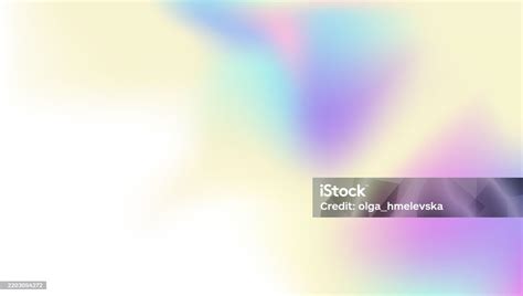 진주빛 배경 바이올렛 네온 그라데이션 홀로그램 질감입니다 무지개 빛깔의 질감입니다 흐림 기하학적 그림 디지털 유체 패션 카드