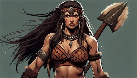 Barbarian Woman 89 By Aphroditeai On Deviantart