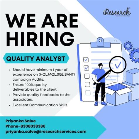Hiring Priyanka Salve