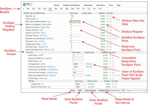 Quickstart Connecting To A Sunspec Device Dersec Labtest Pro Manual