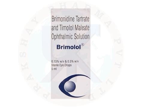 Brimolol Timolol Brimonidine Eye Drops At Rs 418piece In Nagpur