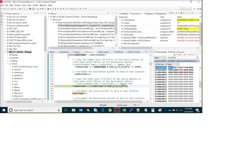 Ccstms320f28379d Flash Memory Location 0xa0007 Getting Bit Flipped