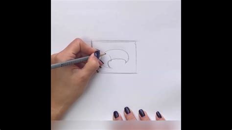 Как быстро нарисовать круассан Youtube