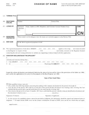 AU Form CN Fill And Sign Printable Template Online