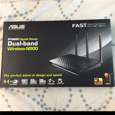 RESERVED Asus Gigabit Wifi Router RT N66U Computers Tech Parts Accessories Networking On