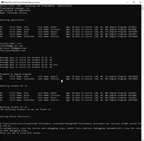 Github Yoshrenoc Plus Plus Class Roster