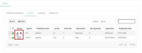 Bug 17247 Department Worksheet Sort Tab Can Remove The Edit