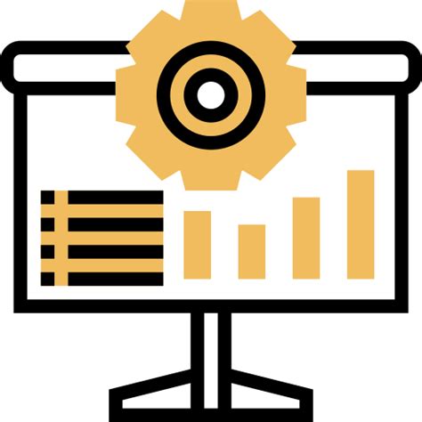 Bar Graph Meticulous Yellow Shadow Icon Bar Graph Meticulous Yellow Shadow Icon