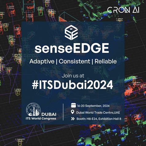 Cron Ai On Linkedin Cron Ai Is Thrilled To Be A Part Of 30th Itsworldcongress Where Mobility…