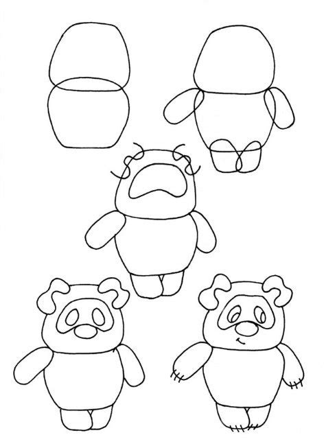 Как нарисовать Винни Пуха карандашом поэтапно