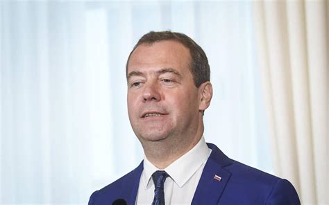 Voormalig President Dmitri Medvedev Van Rusland Westen Dichterbij
