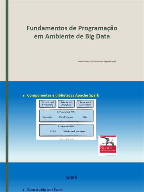 2 Fundamentos De Big Data Spark Pdf Scala Linguagem De