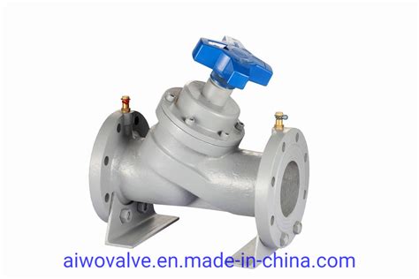 Pn Stainless Steel Balance Valve Internal Thread Digital Locking Static Flange Flow Regulating