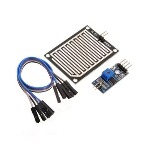 Modulo Sensor Detector De Lluvia Agua Humedad Para Arduino Cuotas Sin Interés