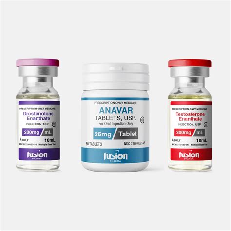 Over 40 Stack Oxandrolone Testosterone Enanthate Masteron Enanthate 525mg Fusion Steroids