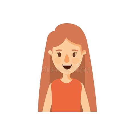 Drawing And Illustration Woman Clipart Long Straight Hair Clipart Hair