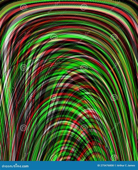 Abstract And Contemporary Digital Art Waves Pattern Design Stock Illustration Illustration Of